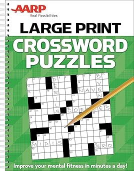 AARP Large Print Crossword Puzzles – Black Books Wholesale